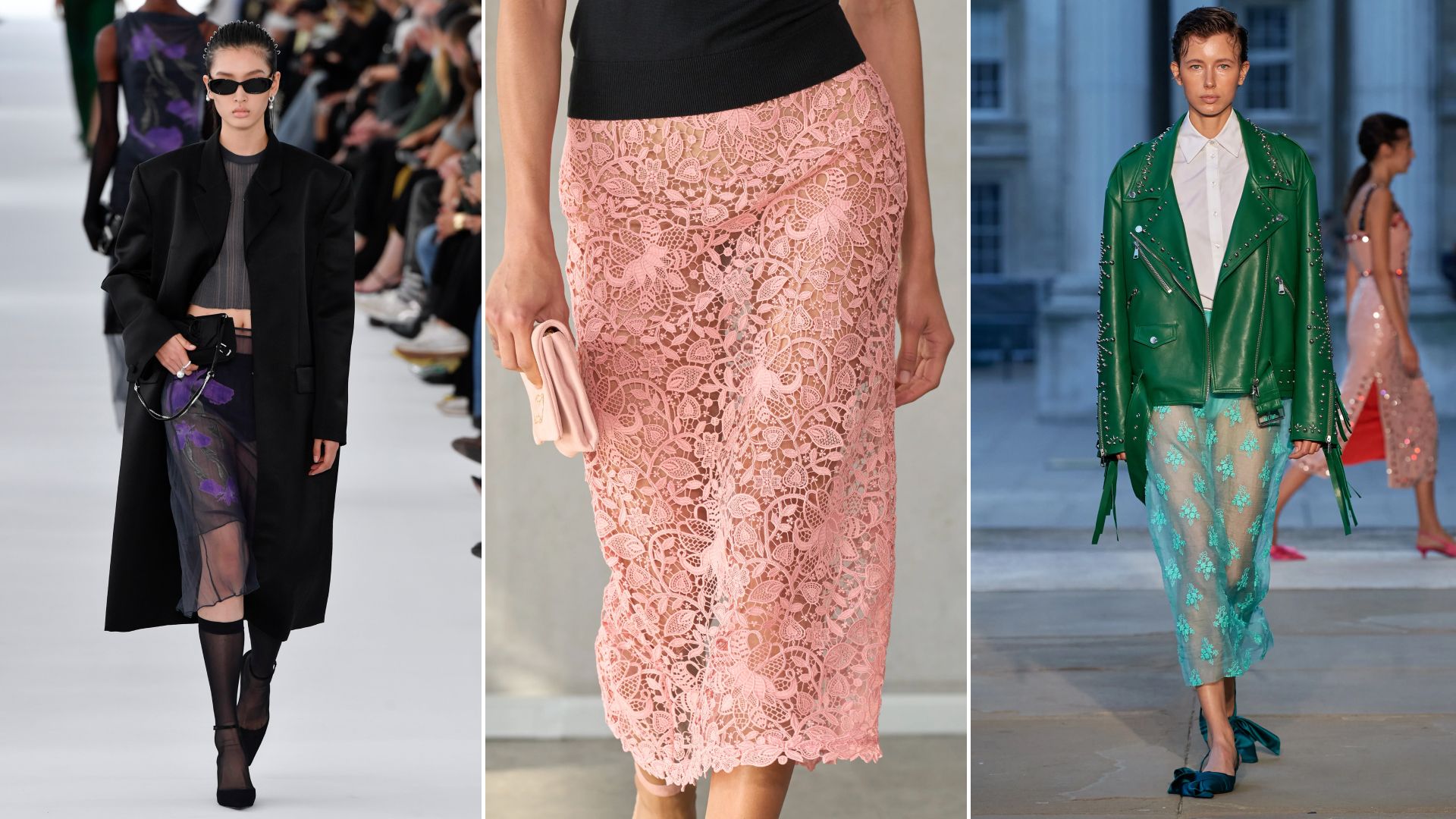 How to Wear 2024's Sheer Skirt Trend, According to Stylists | Marie Claire