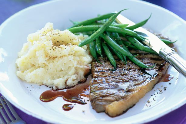 Steak with parsnip mash Recipes | GoodtoKnow