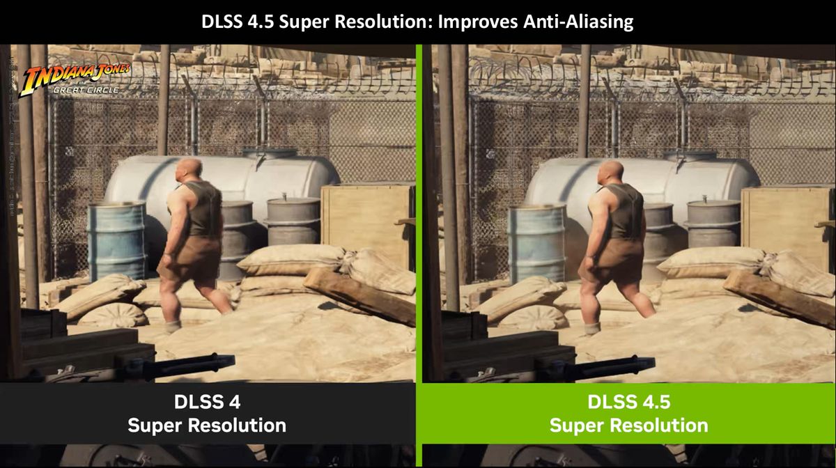 DLSS 4.5 increases temporal stability and makes more “fake frames ...
