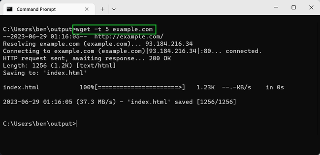 How to Use Wget to Download Files at Windows' Command Line | Tom's Hardware