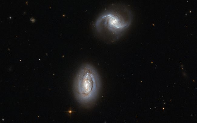 Bosom Buddies: A Galactic Pair Wallpaper | Space
