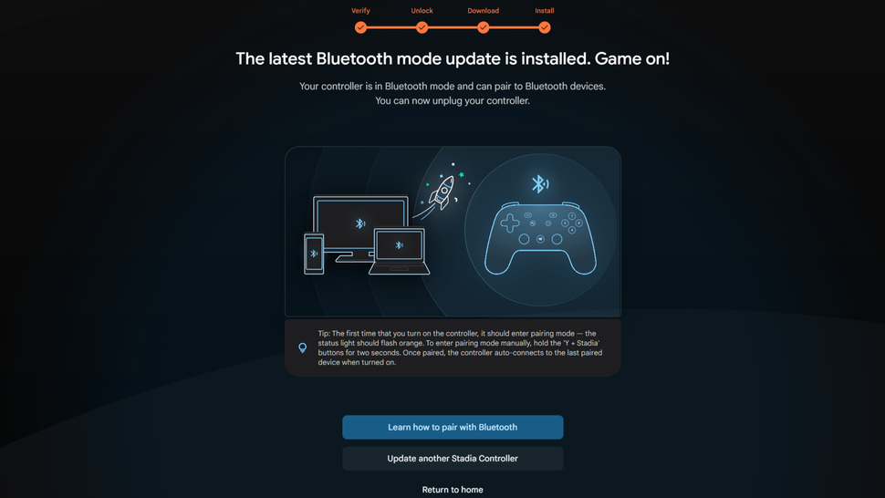 How to enable Bluetooth on the Google Stadia Controller | Windows Central