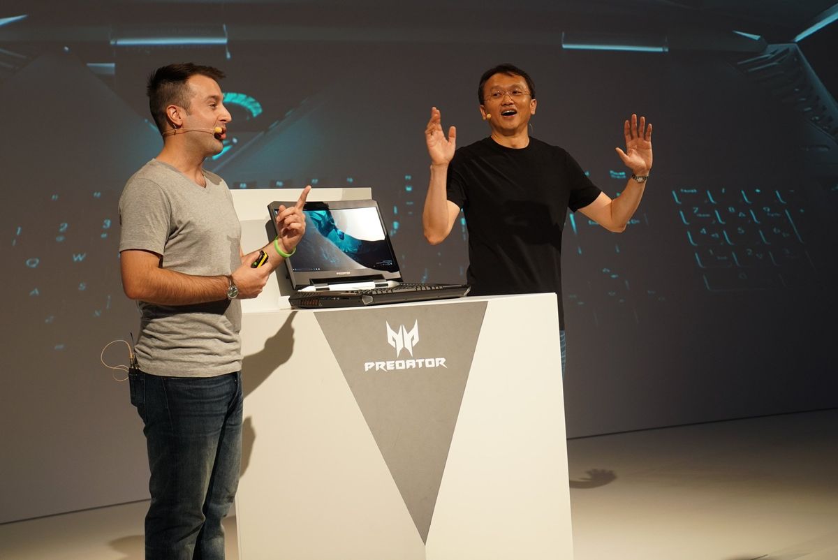 Acer Predator 21 X is a monster gaming laptop with 21-inch curved ...