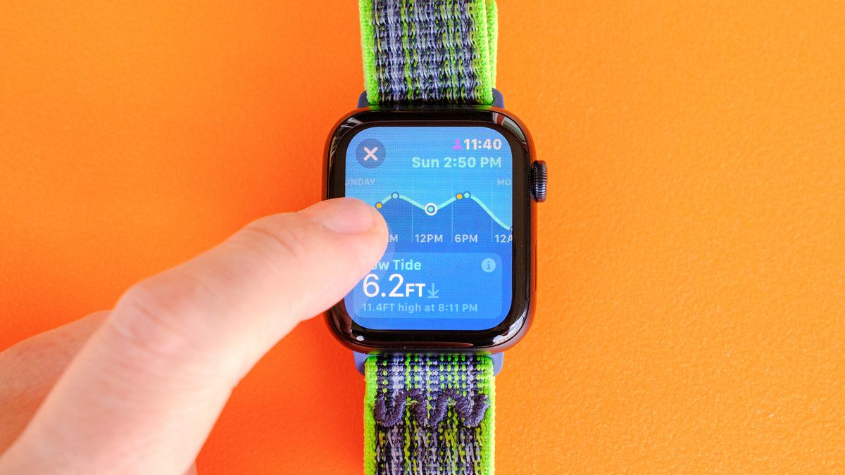 How to use the Apple Watch Tides app in watchOS 11 | Tom's Guide