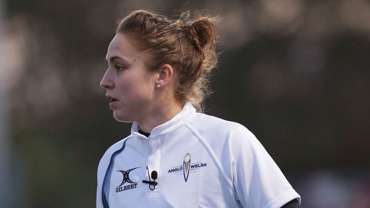 Female referee Sara Cox to make history in the Premiership Rugby Cup ...