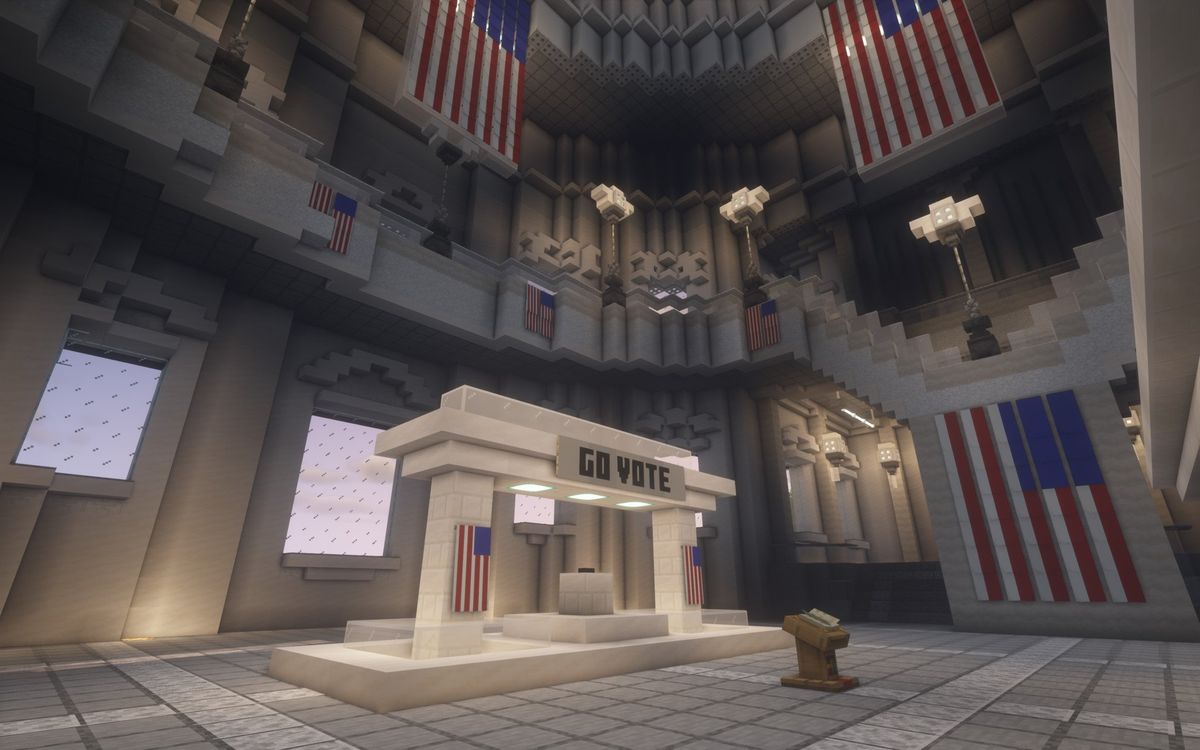 Minecraft Showcase: How Build the Vote educates and encourages young ...