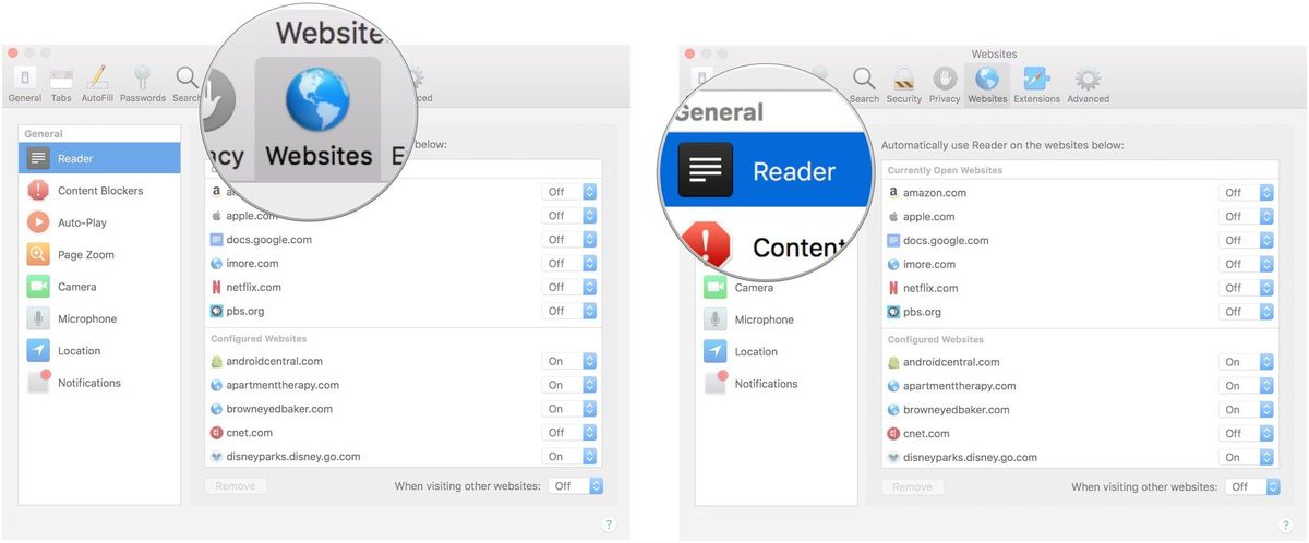 How to customize website options for Safari on Mac | iMore