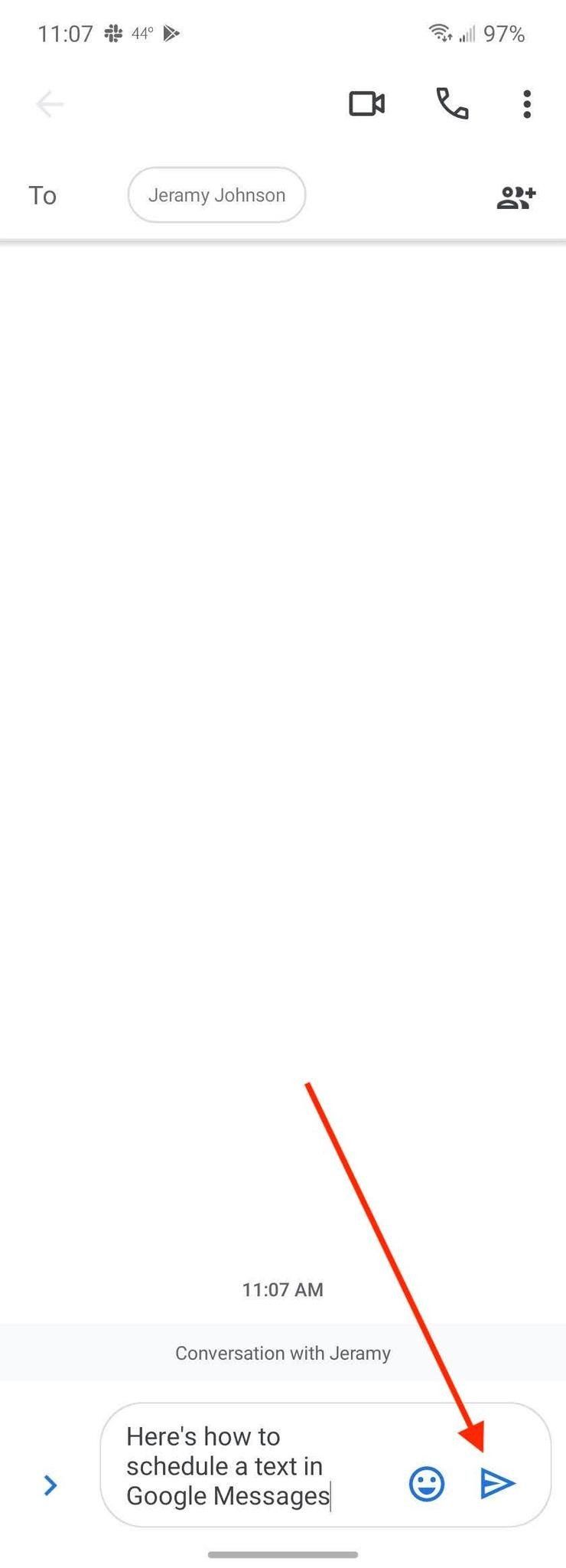 How to schedule texts through the Google Messages app | Android Central