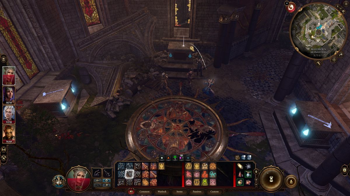 Baldur's Gate 3 Rosymorn Monastery: How to solve the puzzle | PC Gamer