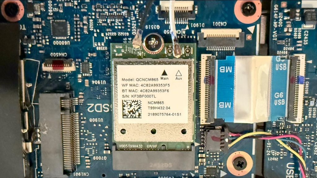 I swapped out my laptop's Wi-Fi 6E card for Wi-Fi 7 in minutes and ...