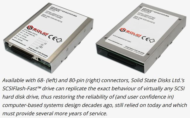 SCSI isn't dead yet — new SSD for old or obsolete systems is a boon for ...