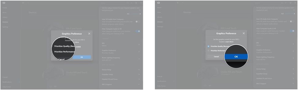 How to change the Oculus Rift S default resolution | Windows Central
