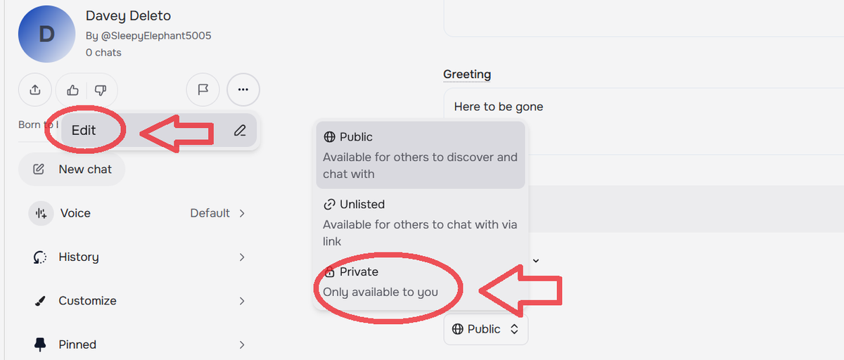 How to delete a character from Character AI | TechRadar