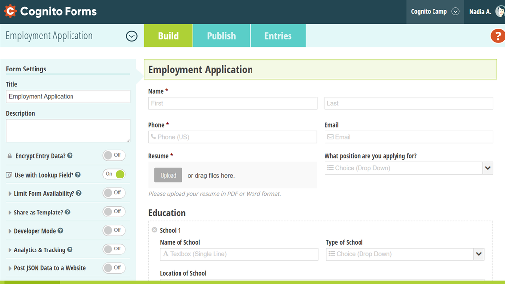 Cognito Forms review | TechRadar