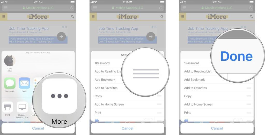 How to use action and share extensions on iPhone and iPad | iMore