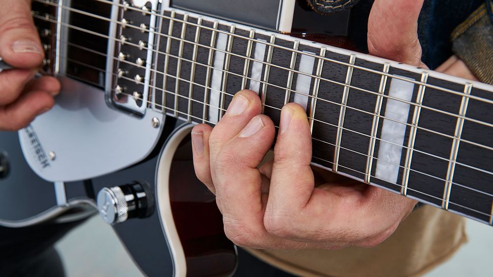 Guitar lesson: Getting started with hammer-ons for lead and chords ...