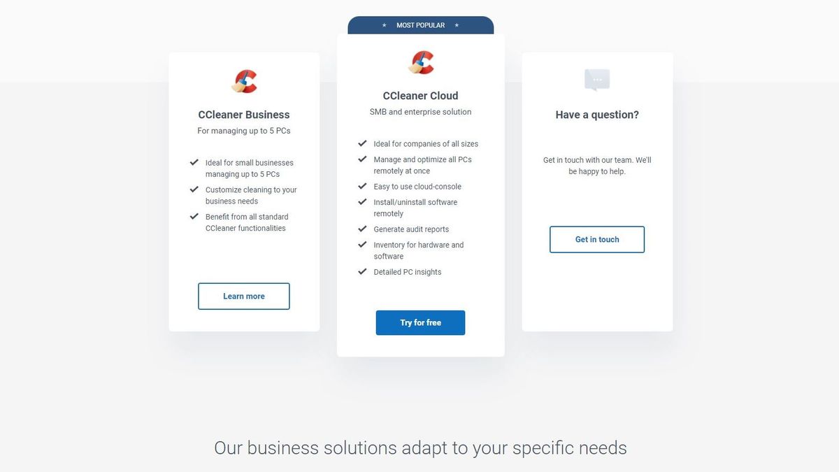 Piriform CCleaner Business review | TechRadar