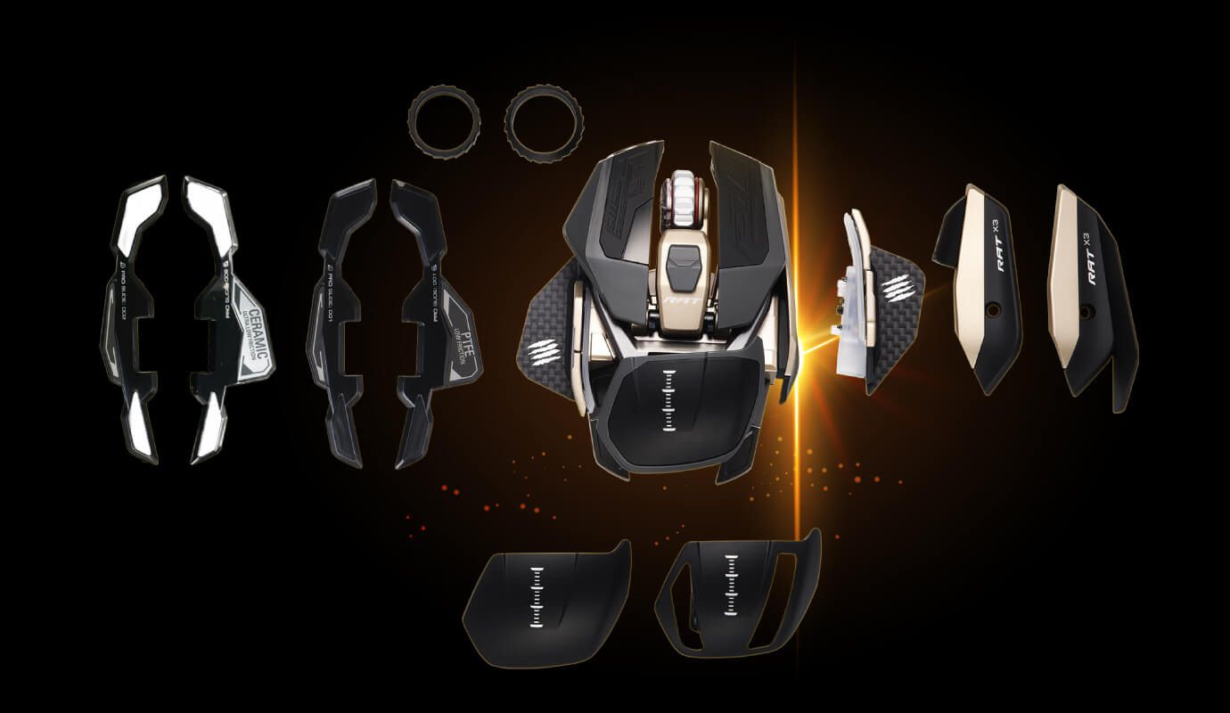 You can customize the layout of this modular mouse in 108 different ...