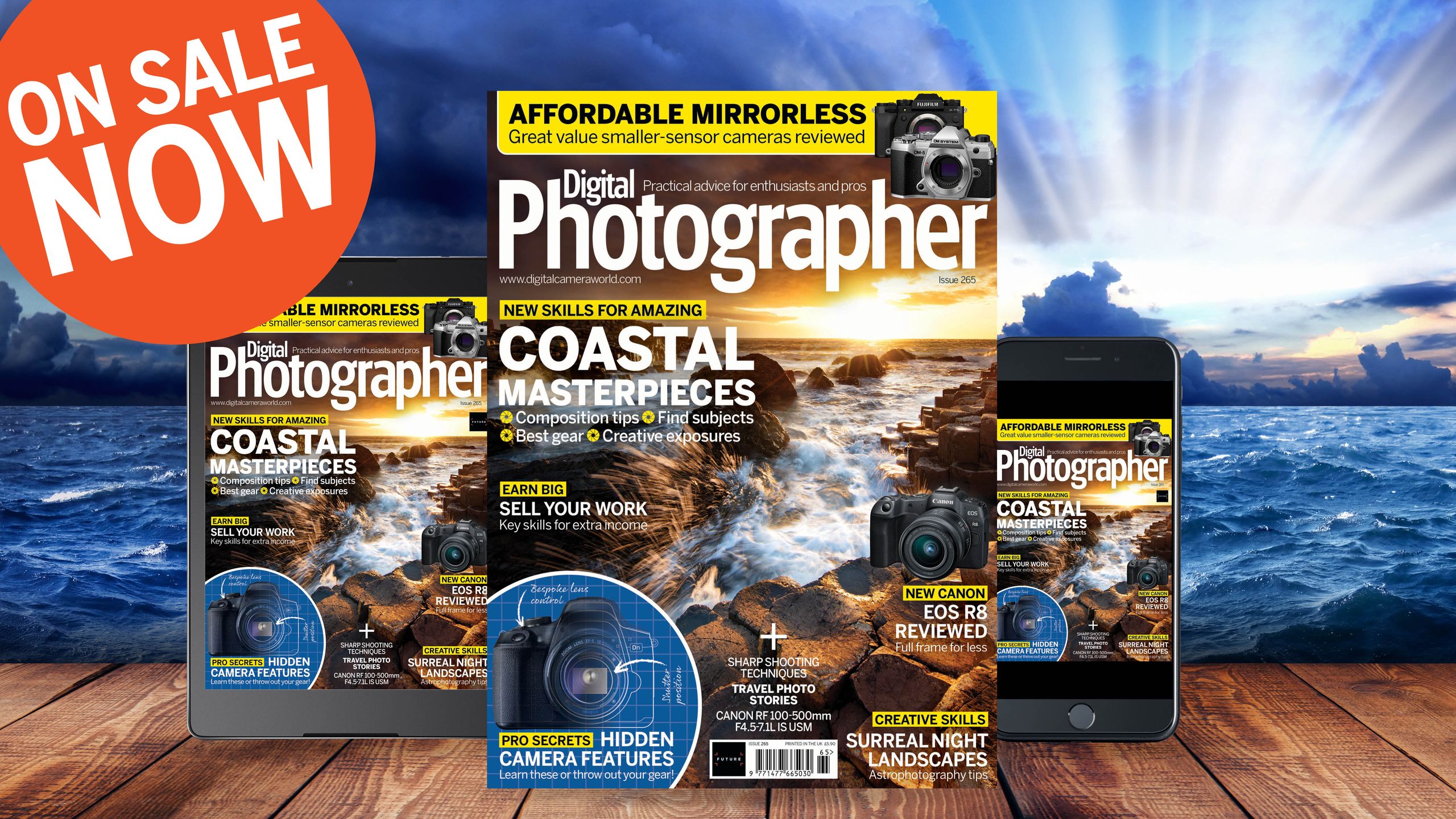 Shoot coastal masterpieces with Digital Photographer Magazine Issue 265 ...