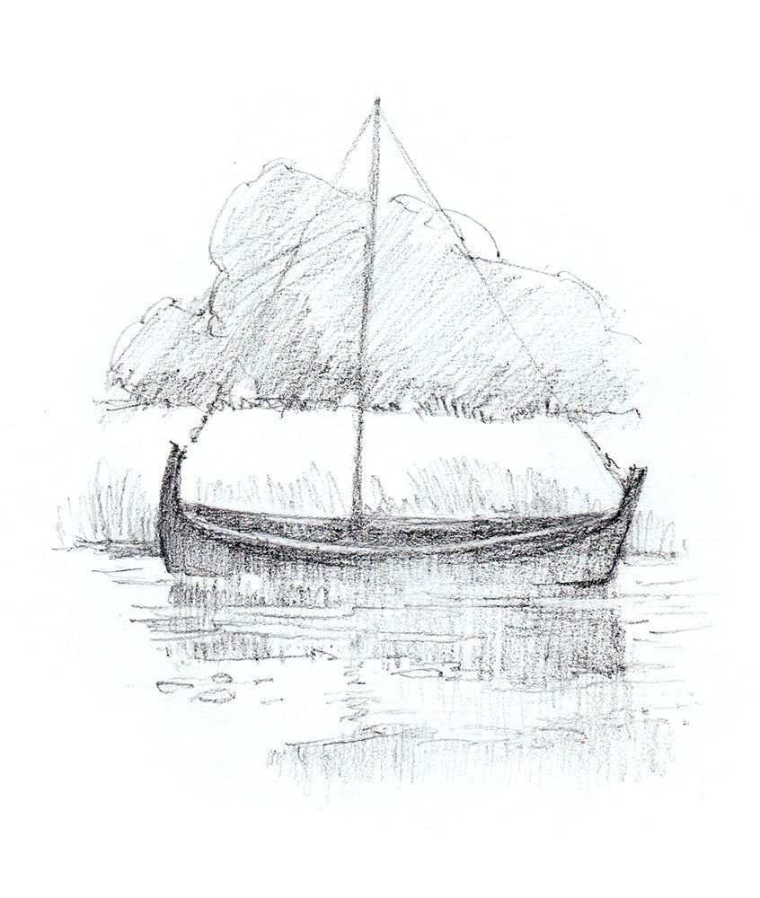 Use negative space to create water effects in pencil | Creative Bloq