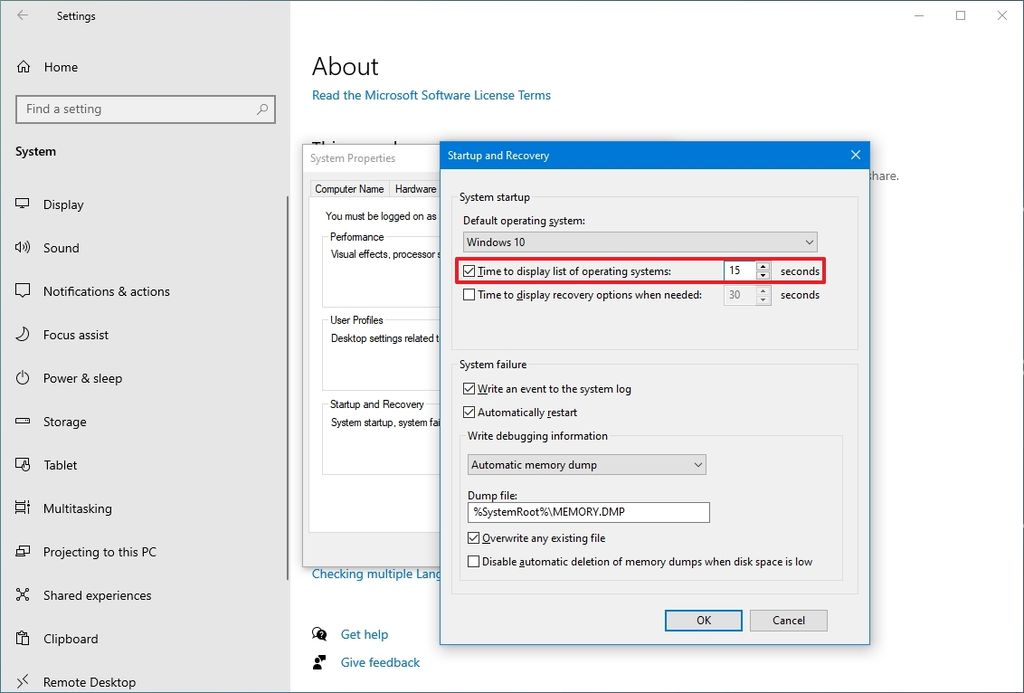 How to change boot menu list time on Windows 10 | Windows Central