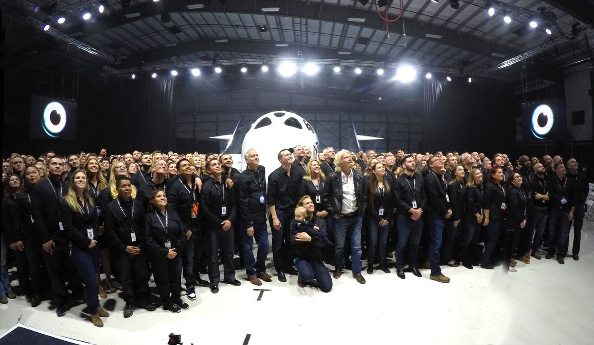 Virgin Galactic's VSS Unity Rolls Out (A SpaceShipTwo Photo Gallery ...