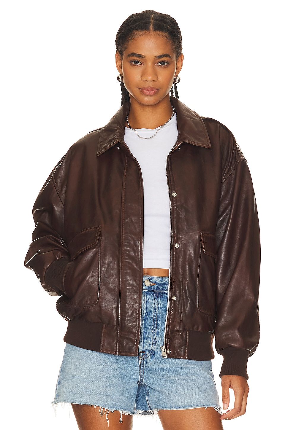 Sofia Richie Wore 2024's Biggest Leather Jacket Trend | Who What Wear