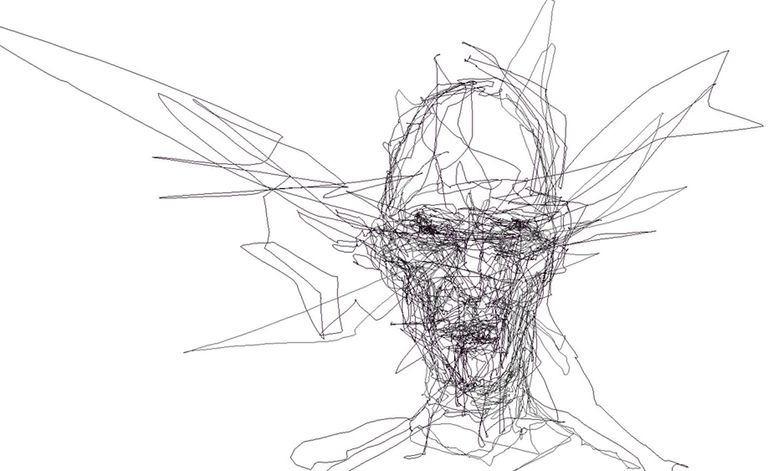Meeting the man who draws with his eyes | Wallpaper*