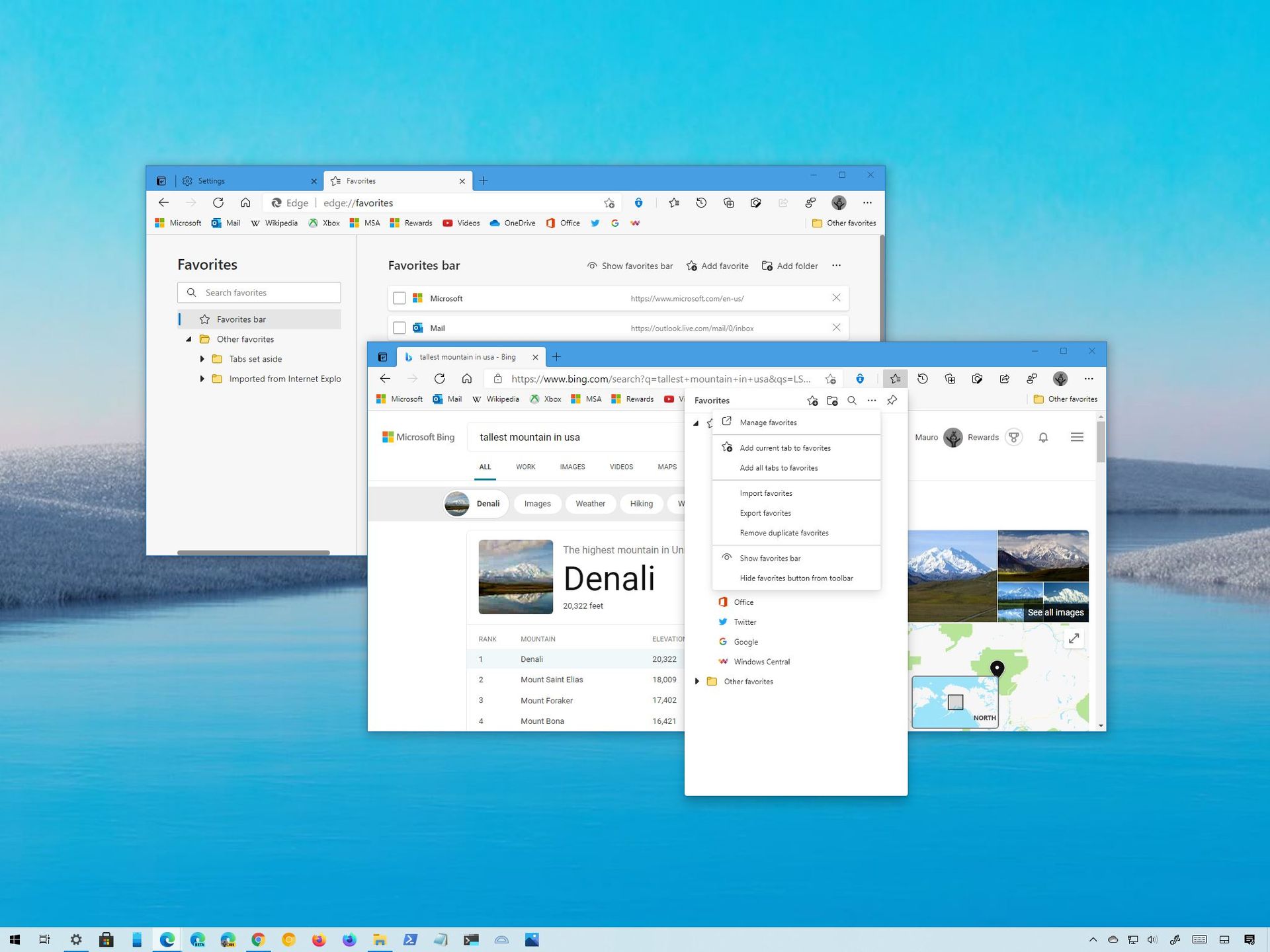 How to manage favorites on Microsoft Edge | Windows Central