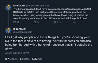 Balatro doesn't have microtransactions for a very good reason: 'It ...