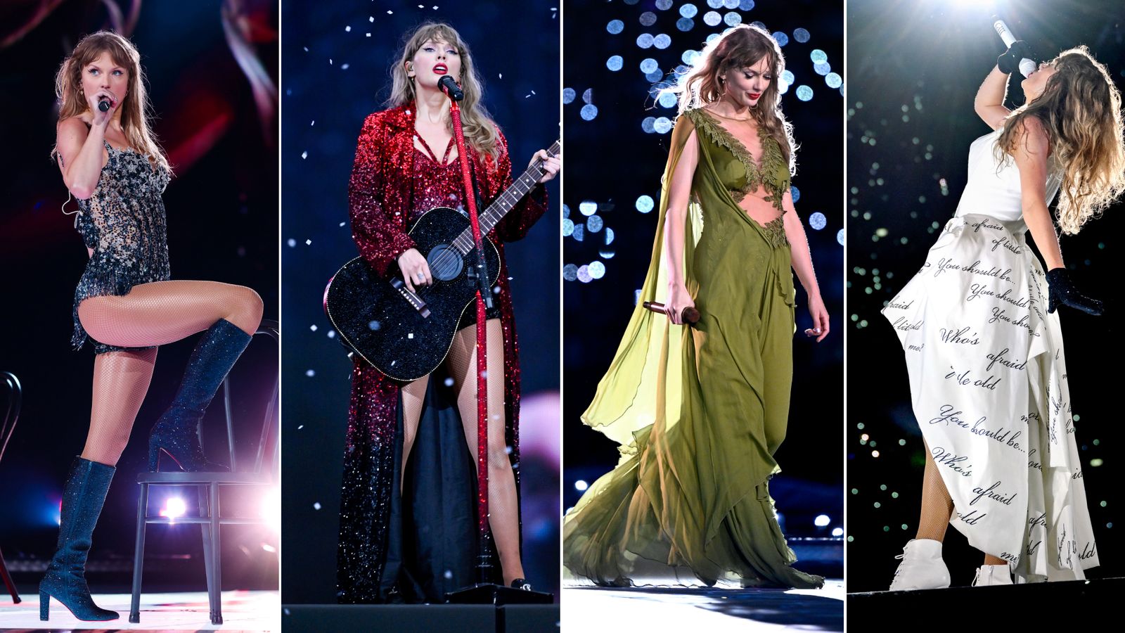 Taylor Swift's 'Eras Tour' Outfits: Every Single Look She Wears | Marie ...