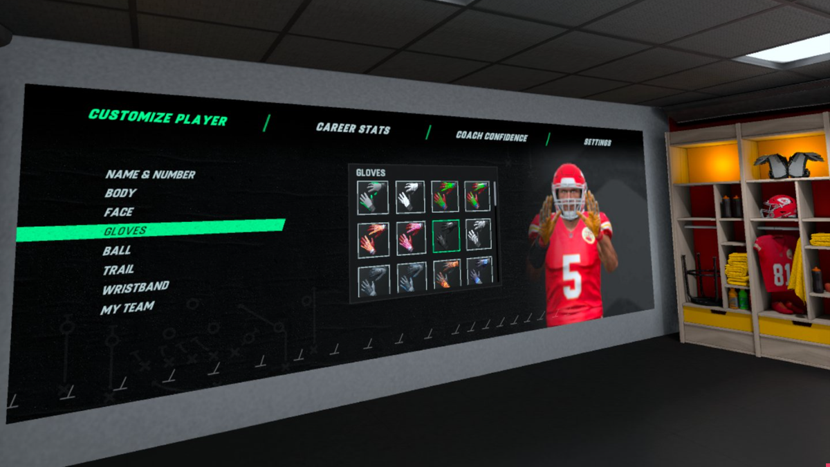 Repping the Kingdom as QB1 in the new NFL Pro Era II VR game | Android ...