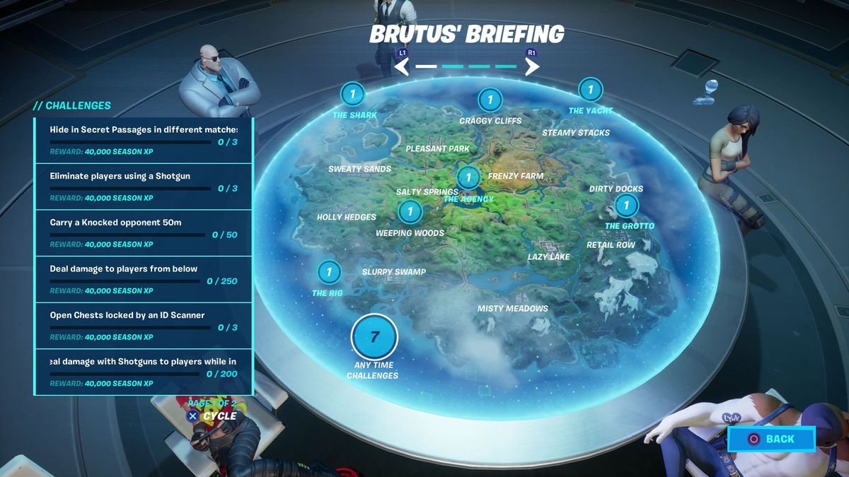Fortnite Brutus' Briefing challenges: How to beat his tasks and unlock ...