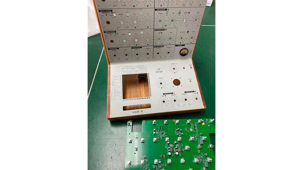 Behringer’s VCS3 synth clone is now in prototype, and it looks like the ...