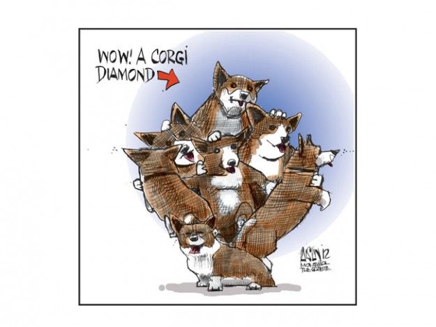 Corgis salute the Queen | The Week