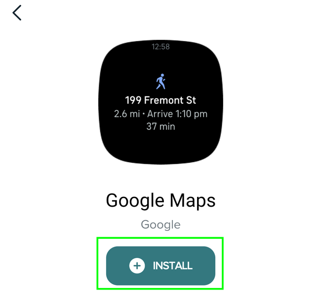 How to use Google Maps on your Fitbit Sense 2 and Fitbit Versa 4 | Tom ...