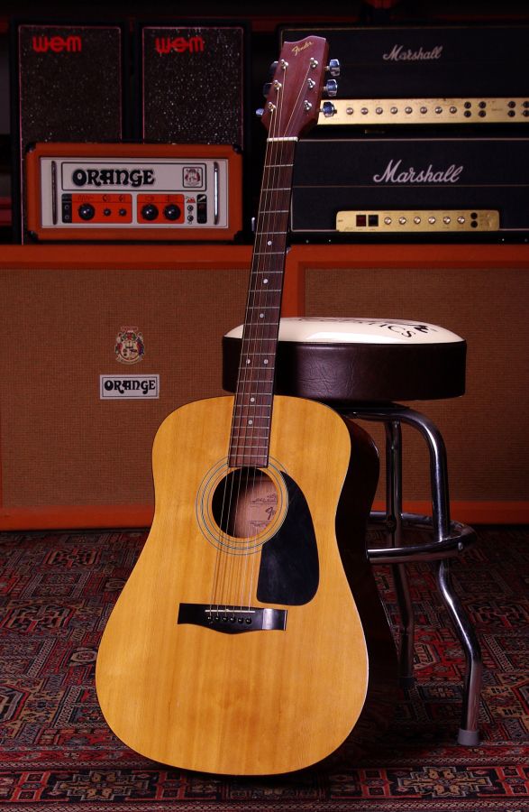 Prince’s “Diamonds and Pearls” Fender Gemini II acoustic guitar is ...