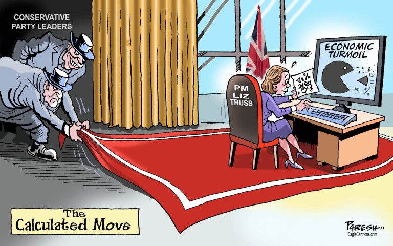 7 brutally funny cartoons about Liz Truss' resignation | The Week