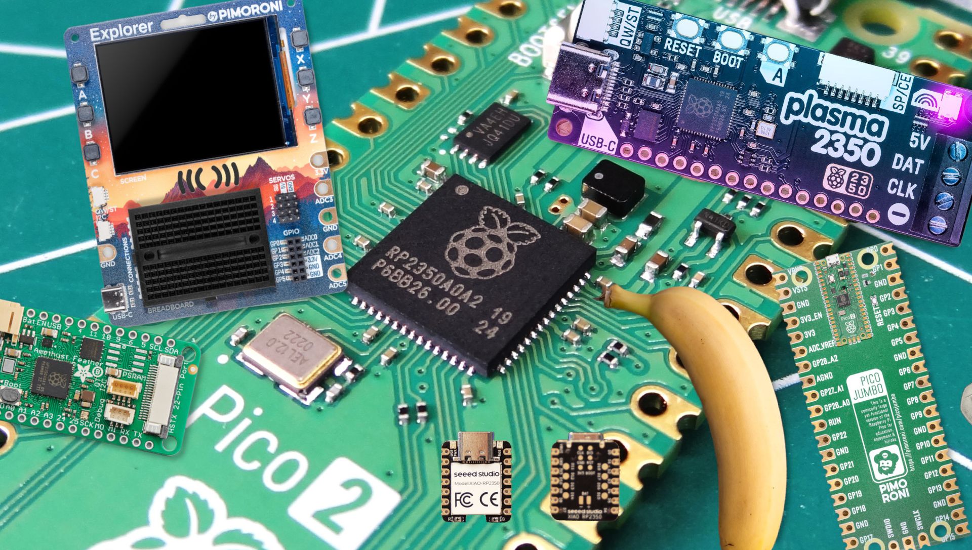 New Raspberry Pi RP2350 Arm + RISC chip to power dozens of new devices; here's a running list ...