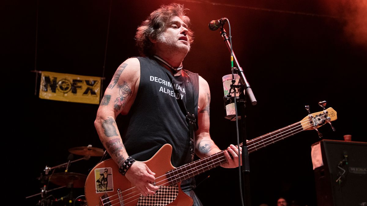 NOFX's Fat Mike says bassists can play better with a thin pick | Guitar ...