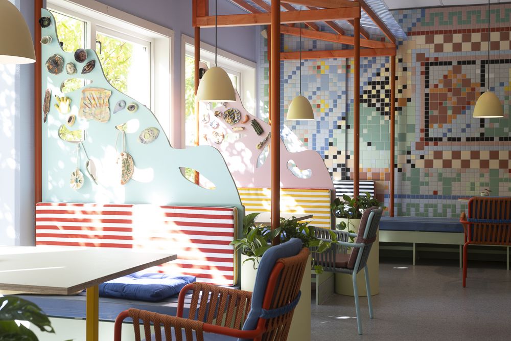 Artist Sol Calero creates canteen for Bergen Assembly 2022 | Wallpaper