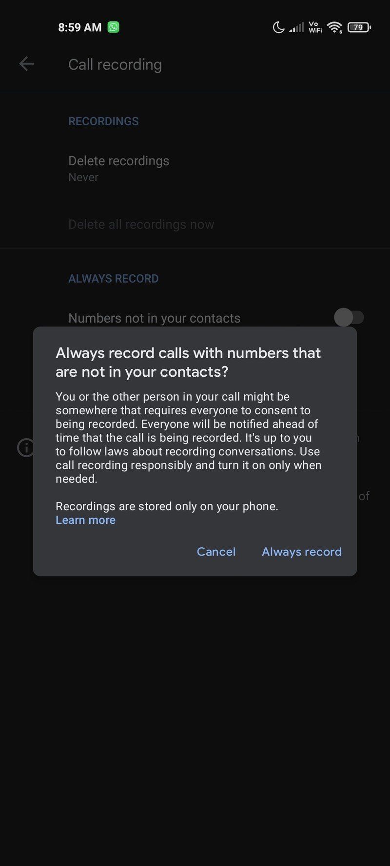 How to enable automatic call recording in the Google Phone app | Android Central