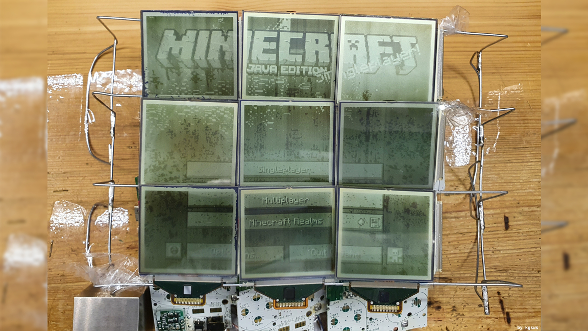 Raspberry Pi Brings Nine Game Boy Together as One | Tom's Hardware