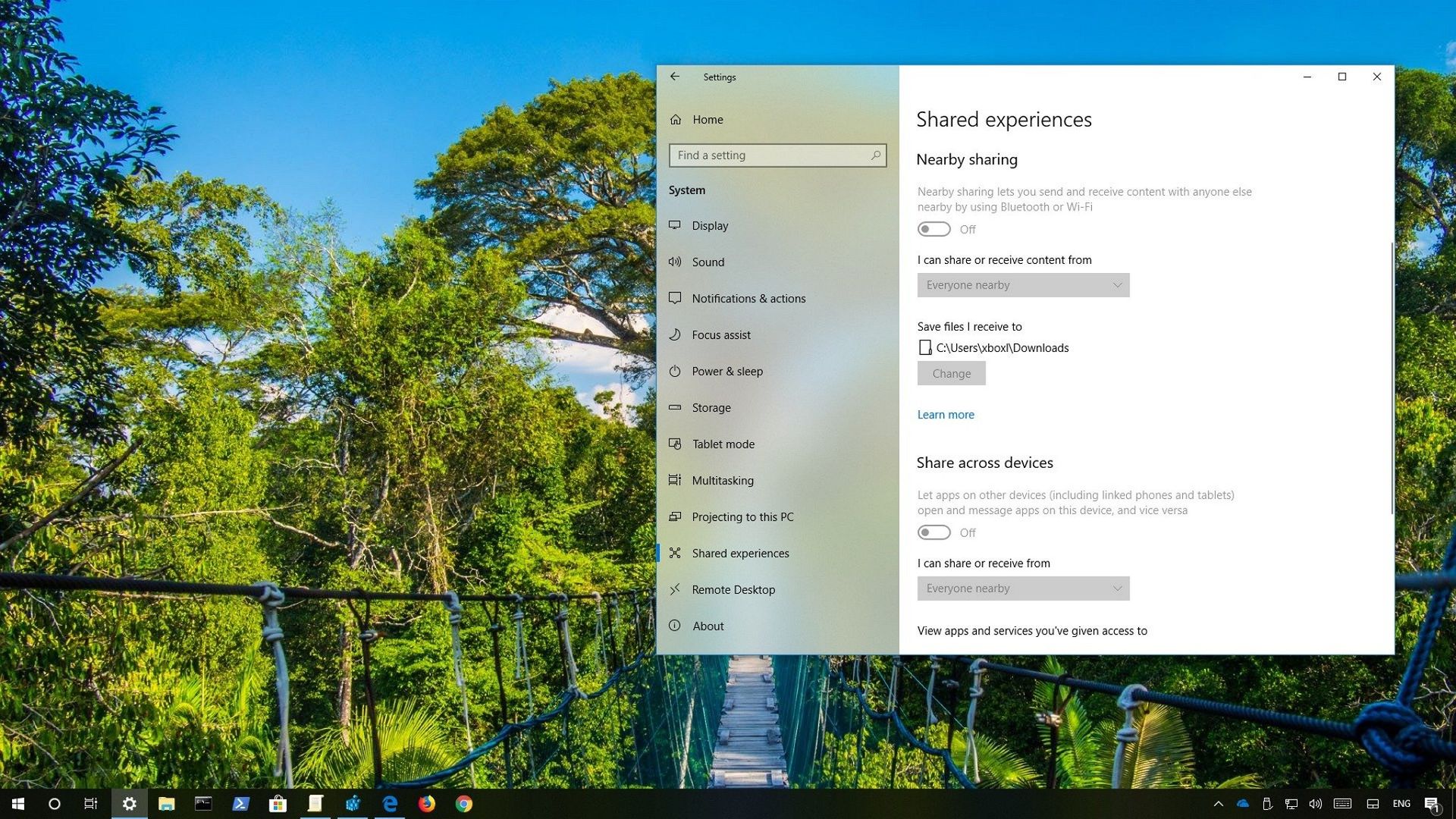 How to disable Shared Experiences on Windows 10 | Windows Central