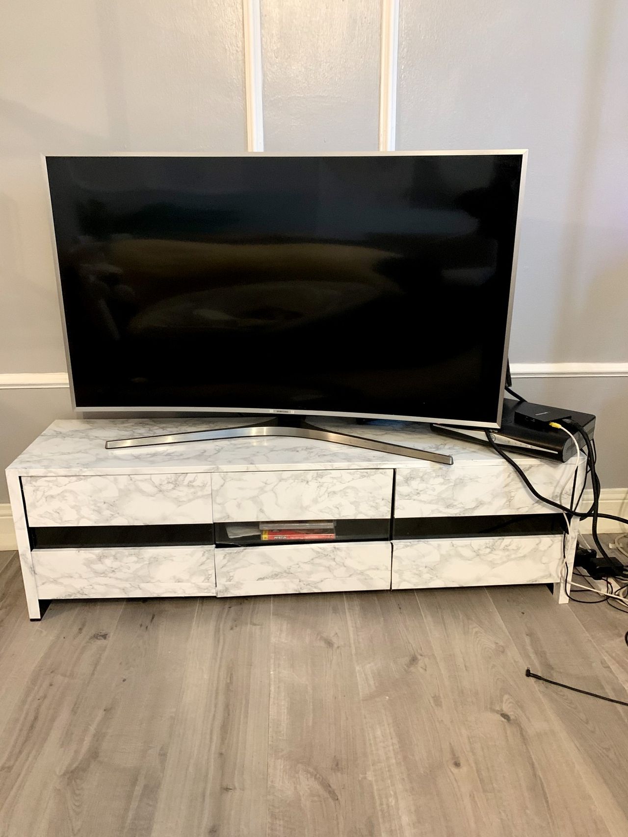 Before and after: A budget TV stand gets a high-end makeover | Real Homes