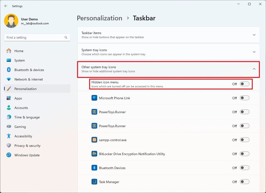 5 settings I always change to declutter the System Tray on Windows 11 ...