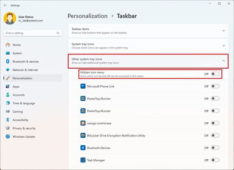 5 settings I always change to declutter the System Tray on Windows 11 ...