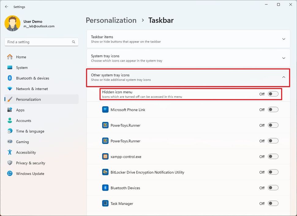 5 settings I always change to declutter the System Tray on Windows 11 ...