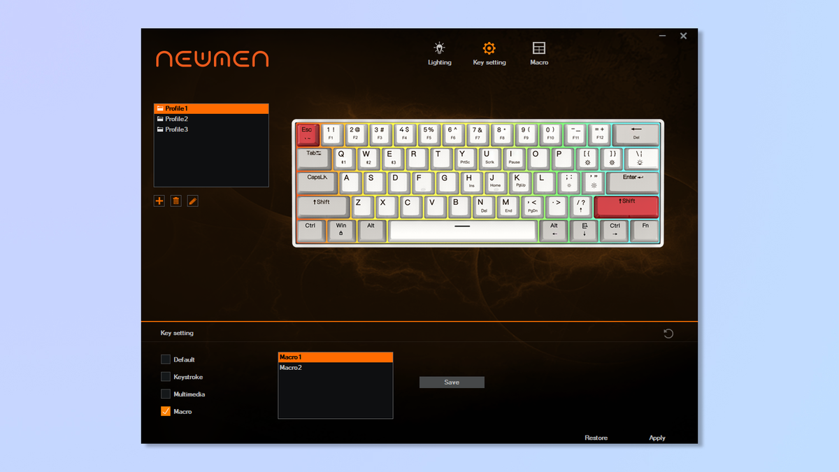 Newmen GM610 mechanical keyboard review: performance on a budget | Tom ...