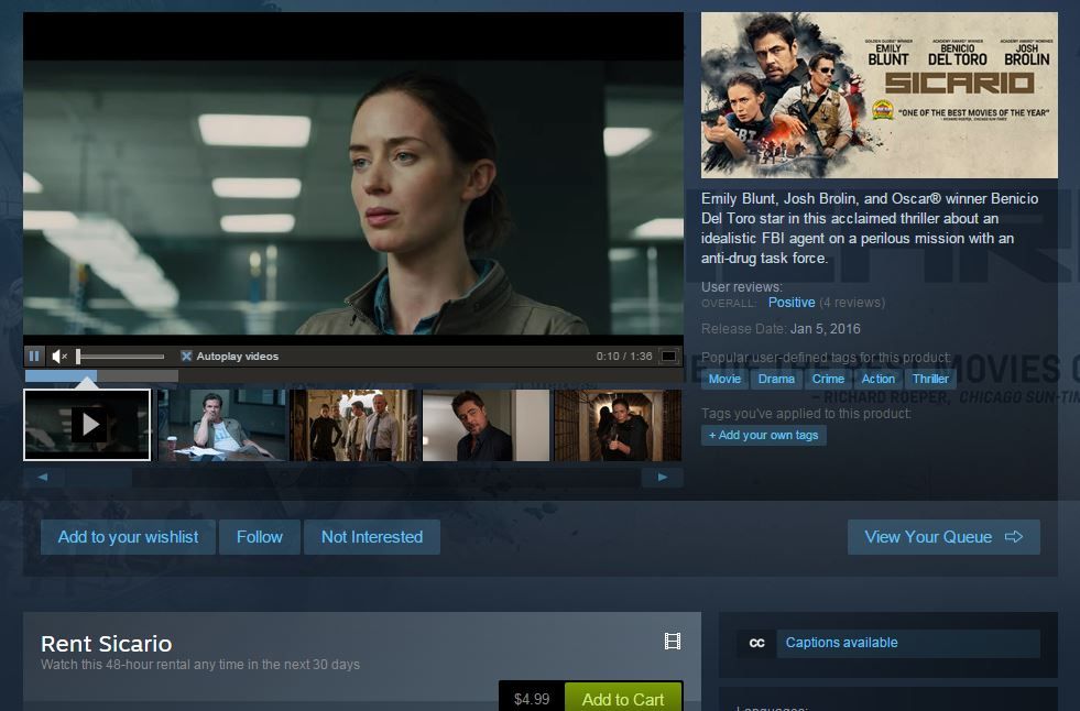 Don't Bother Renting Movies on Steam | Tom's Guide